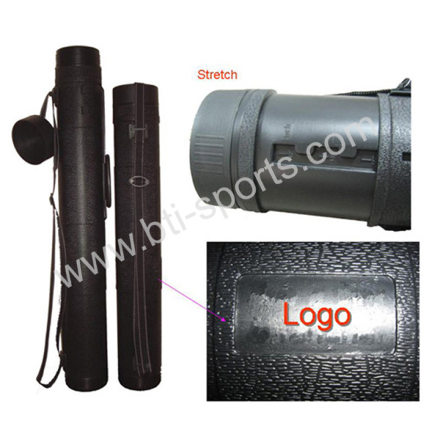 Extended plastic rod tube