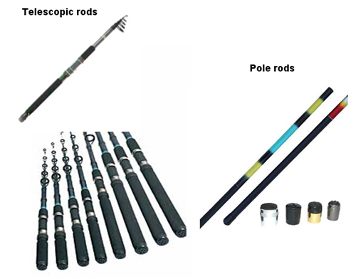 Telescopic & pole rods
