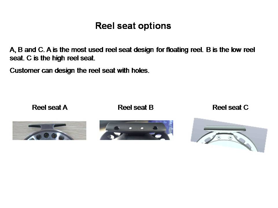 Centerpin reel customer design