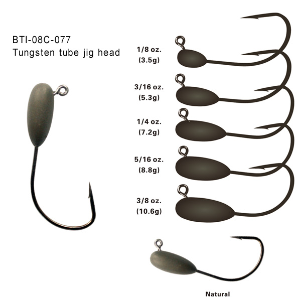 BTI-08C-077: Tungsten tube jig head