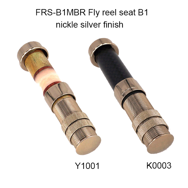 BTI-FRS-B1 Fly reel seat B1 nickle silver finish