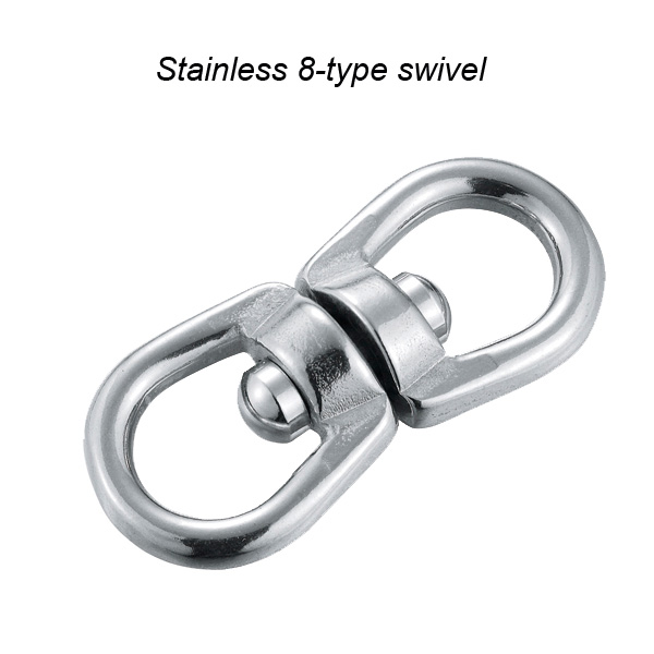Stainless 8-type swivel