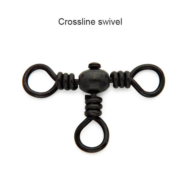 Cross line swivel