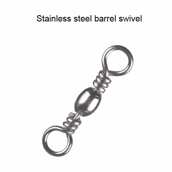 Stainless steel barrel swivel