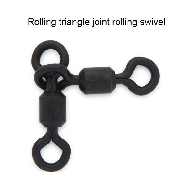 Rolling triangle joint rolling swivel