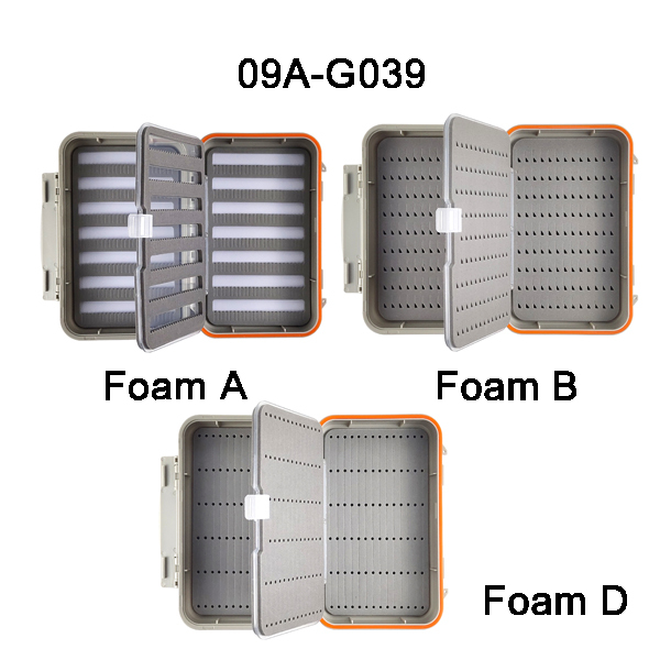 BTI-09A-G039 Waterproof Fly Fishing Box With Swing Leaf