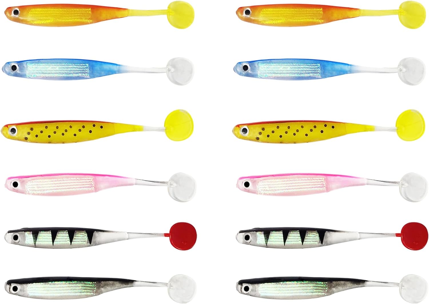 BTI-05D-RC072 Paddle Tail Soft Fishing Lure