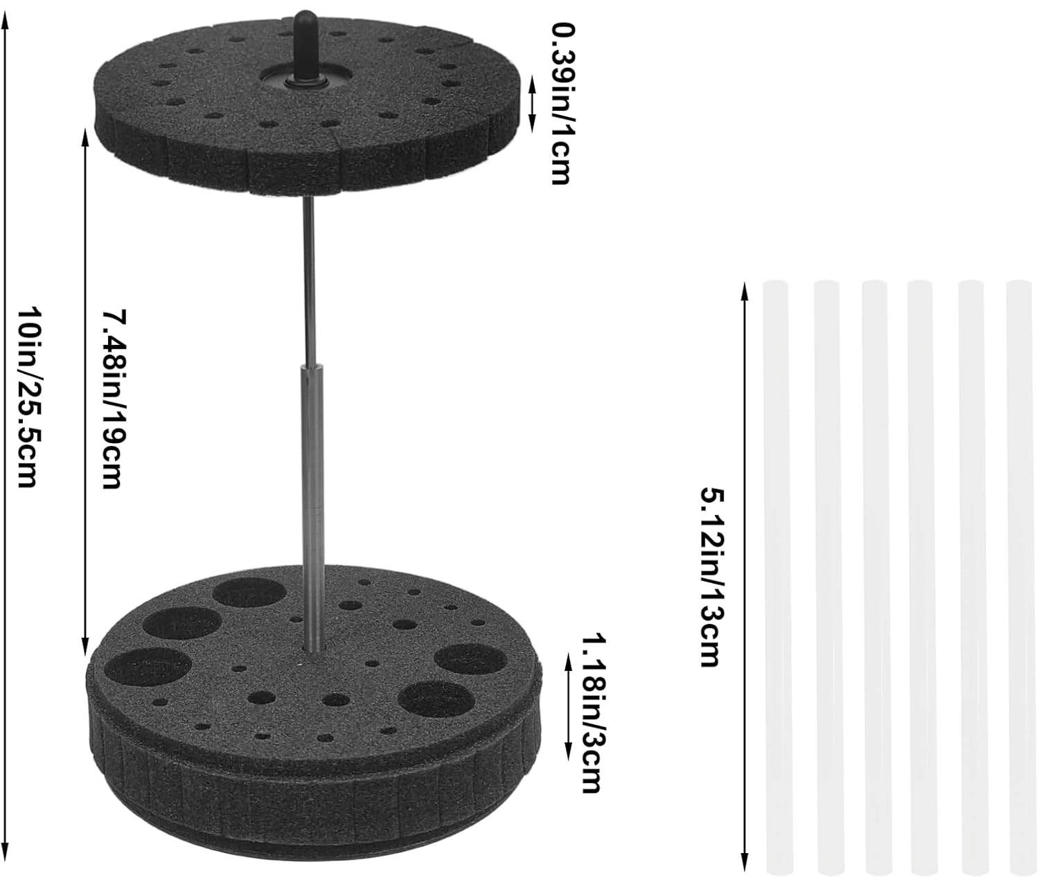 BTI-09E-6256 Rotary Fly Tying Tool Caddy
