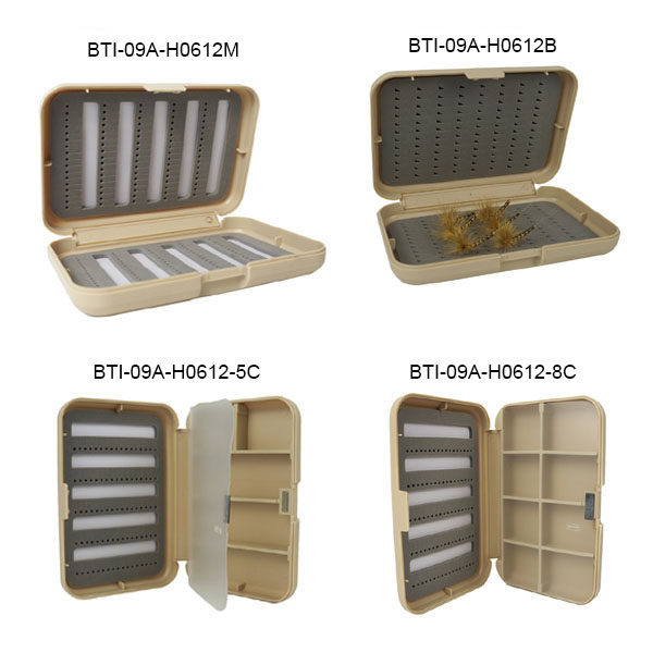 BTI-09A-H0612 Plastic fly fishing box
