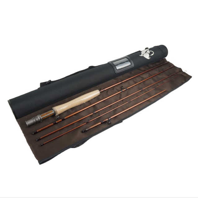 Fly rods with extra extension section (2 in 1)