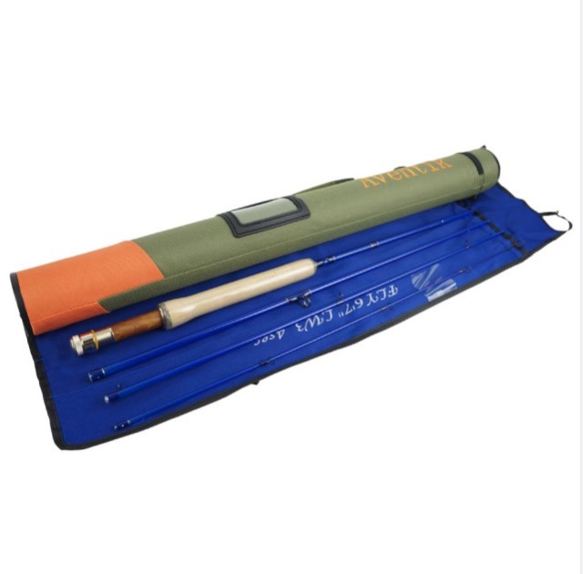 More attractive colours for fiberglass rods