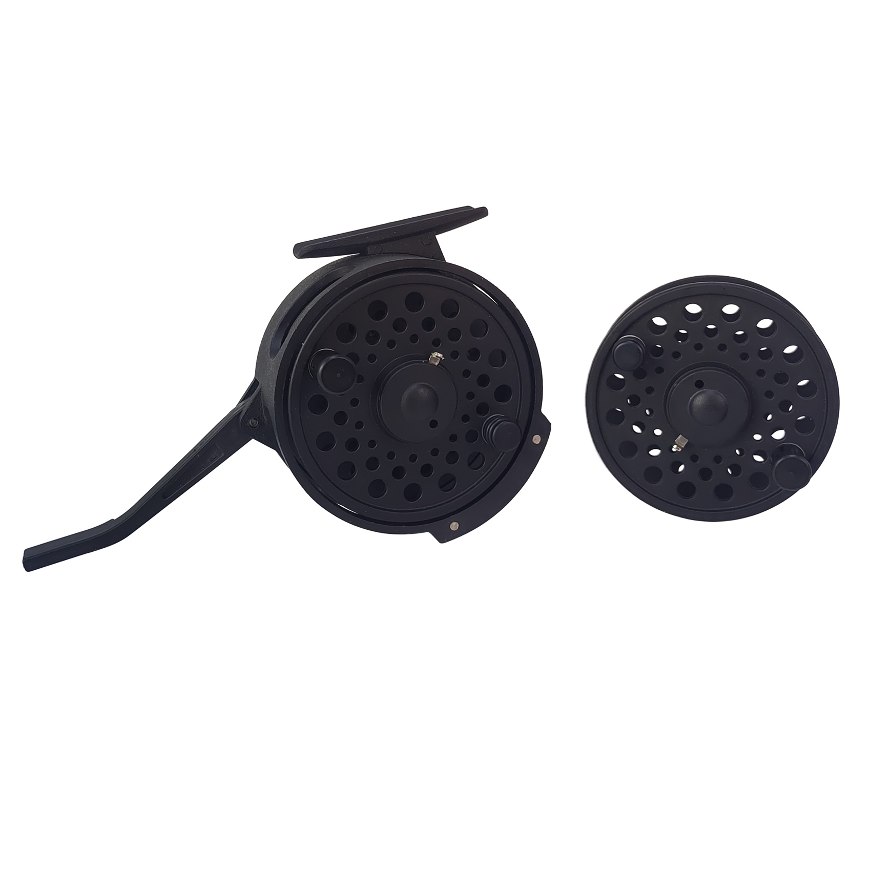 02B-SGAT Automatic Fly Reel with balance and handle