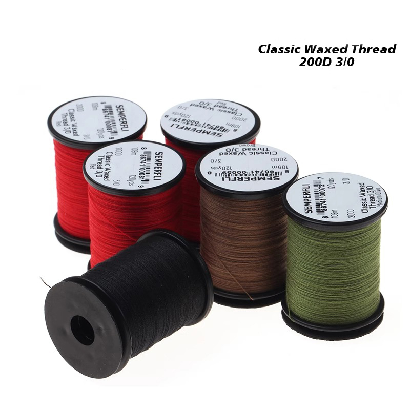 BTI-09D-8116 Classic Waxed Thread 3/0 120 Yards