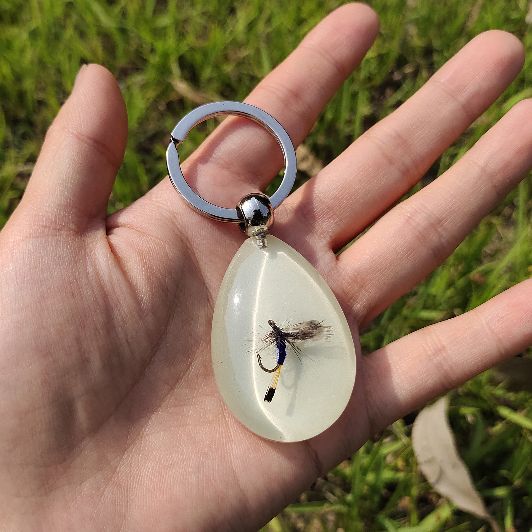BTI-14F Key ring with fly insert