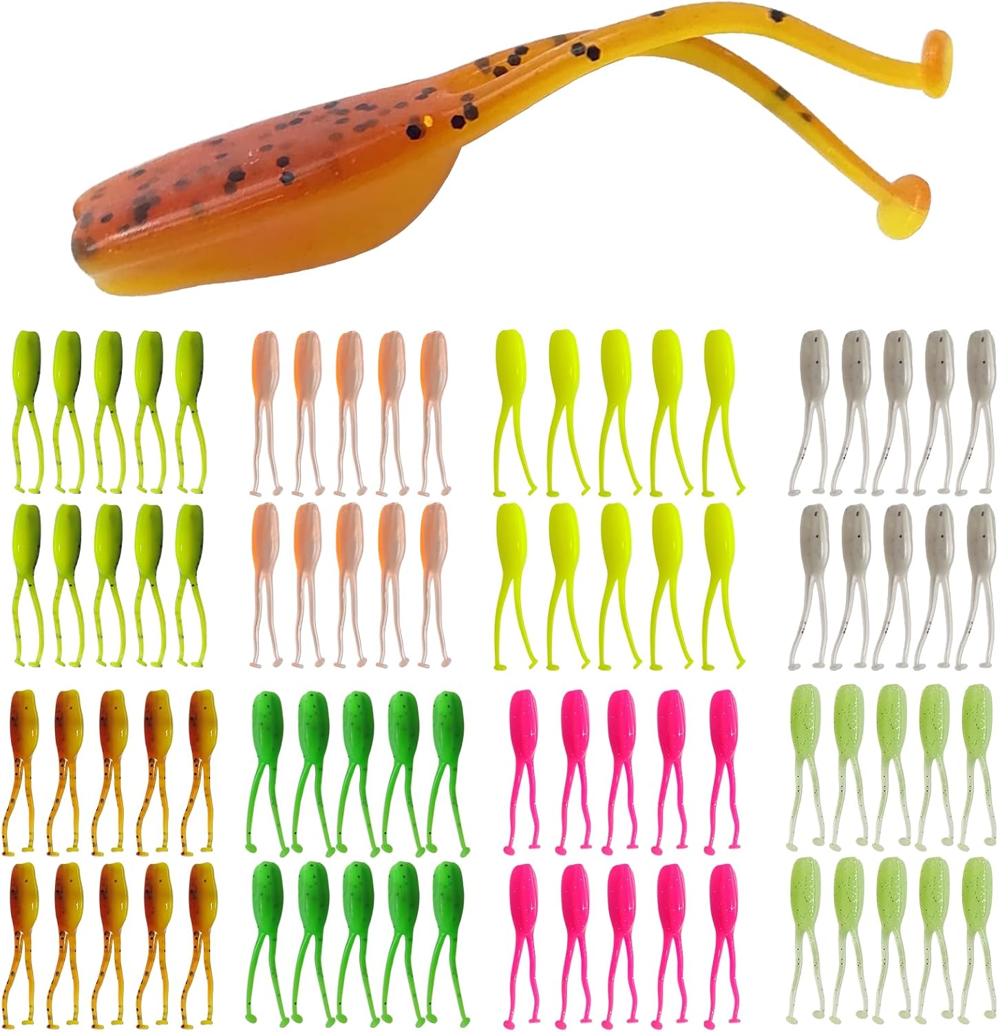 BTI-05D-093 Two-tailed Tadpole Lures