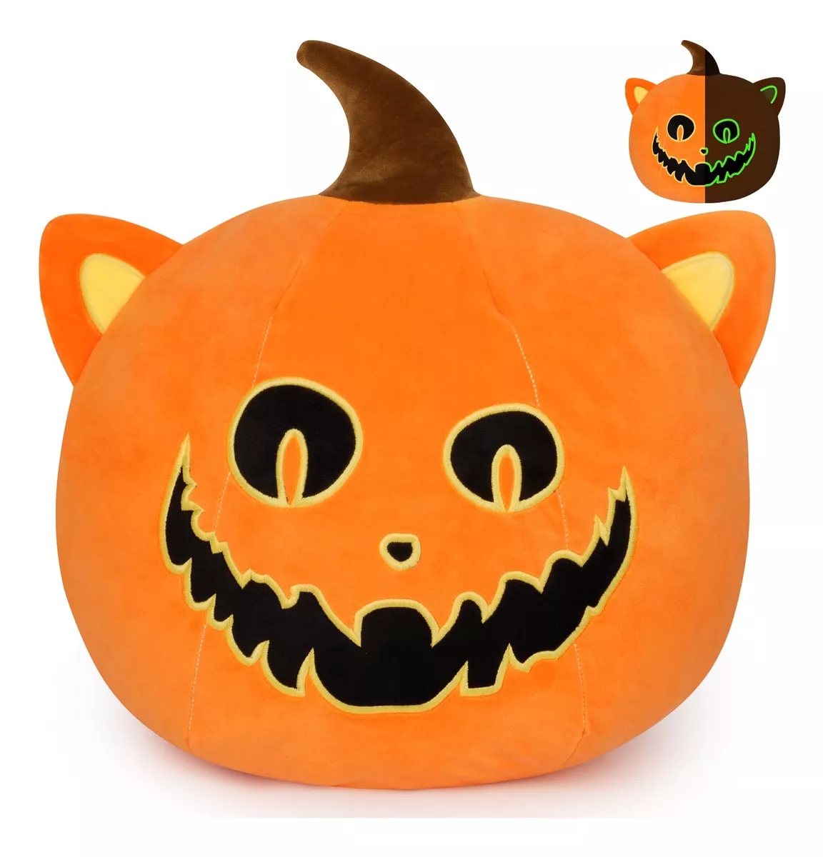 Cute Fluorescent Stuffed Super Soft Pumpkin Plush Toy