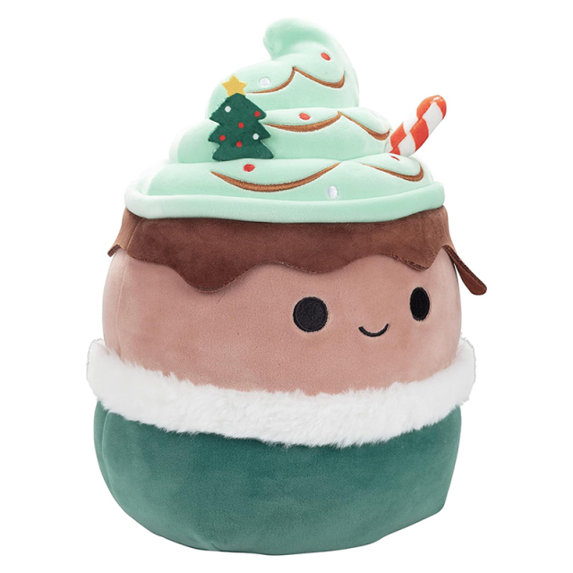 10" Peppermint Latte Plush Collectible Soft Squishy Holiday Stuffed ...