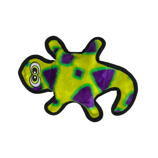 Gecko Tear-resistant Dog Plush Toy with Squeaker