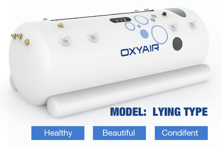 34"D 1.3-1.5ATA Remote Operation Soft Home Lying Mild Hyperbaric Oxygen ...