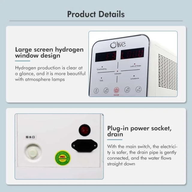 Custom Household 300ml/600ml/900ml Hydrogen Inhaler Portable Hydrogen ...