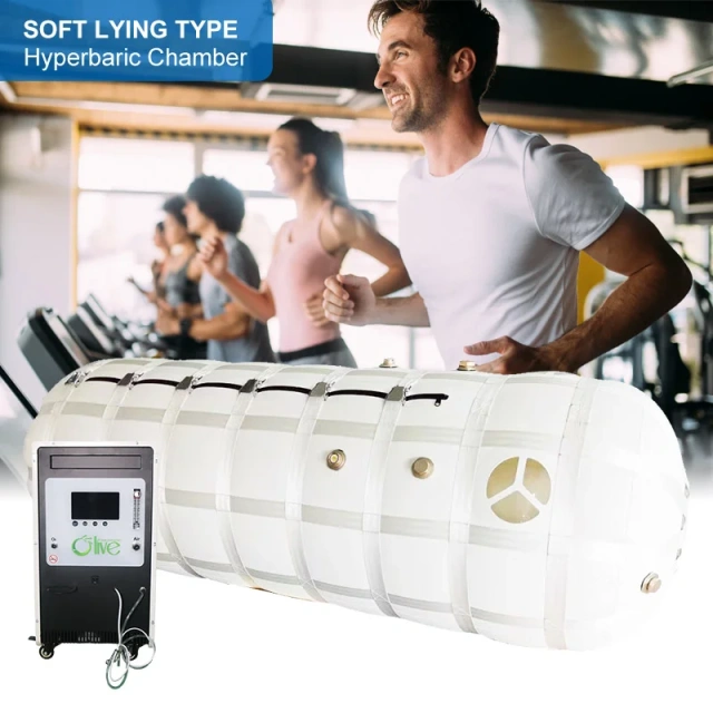 2.0 ATA Lying Soft Shell Hyperbaric Oxygen Therapy HBOT Chamber With ...