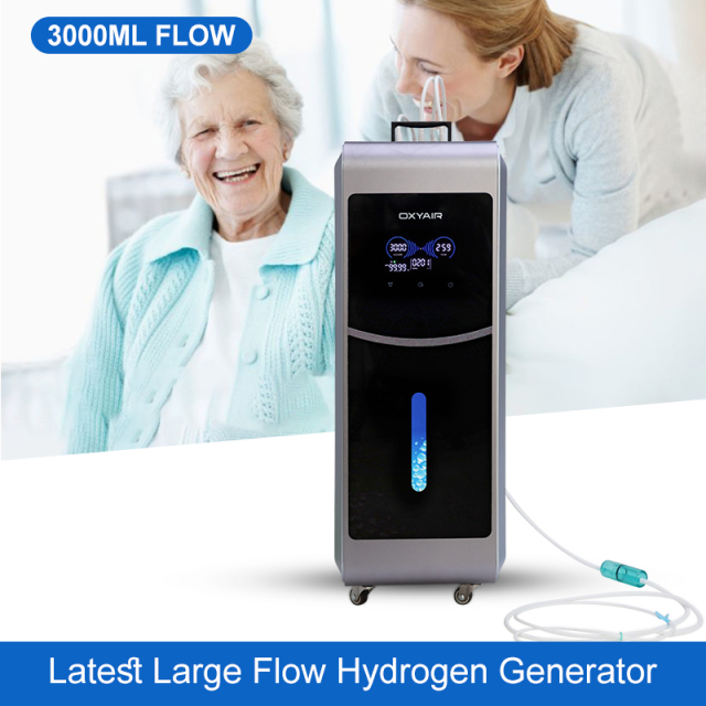 Latest 3000ML Hydrogen Generator Hydrogen Gas Inhalation Machine ...