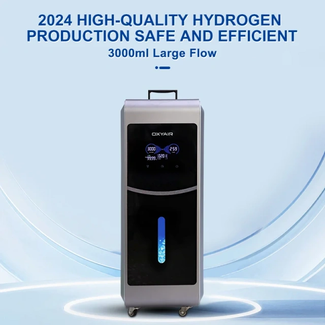 High Flow Best Hydrogen Inhalation Machine Portable 3000ml/4200ml H2 ...