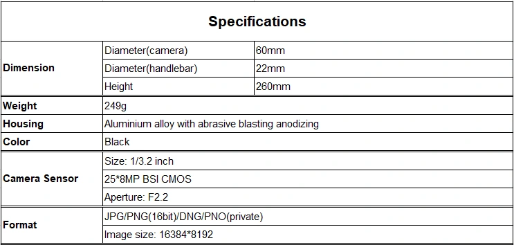 Xphase Pro S2 / X2 200MP 25Lens 360 VR Camera (Ship within 48hours)
