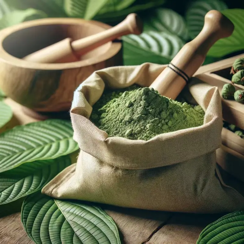 Pure Kratom Powder - Thai Red Vein