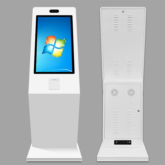 32 Inch Self Service Queue Management Kiosk With Printer