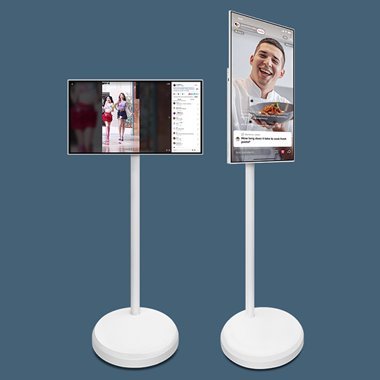 movable standbyme touch screen monitor
