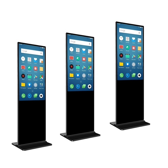 Floor Standing Multimedia Electronic Touch Screen Kiosks