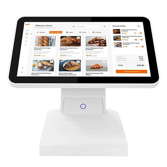 Touch Screen Pos System Hardware Desktop Pos Equipment for Restaurant