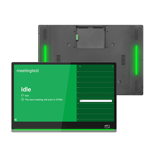 22 Inch Screen Meeting Room Digital Door Signage Smart Room Booking Panel