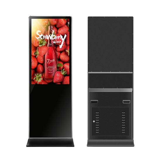 Floor Standing LCD Cloud Based Totem Digital Signage Kiosk