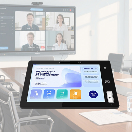 Classroom Conference Room Tabletop Touch Screen AV Control Panel