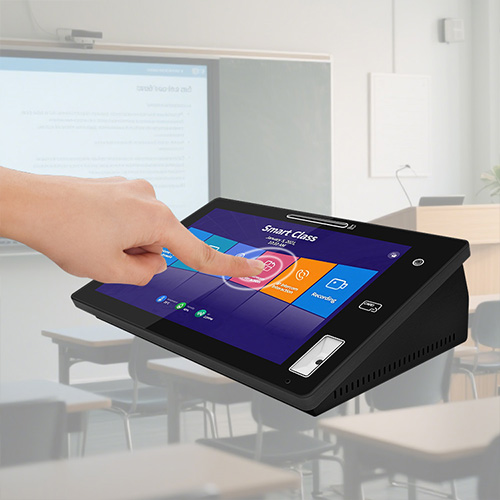 Classroom Conference Room Tabletop Touch Screen AV Control Panel