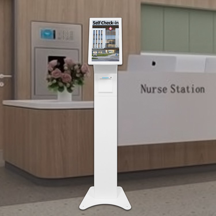 Patient Self Registration Kiosk Hospital Interactive Health Kiosk in ...