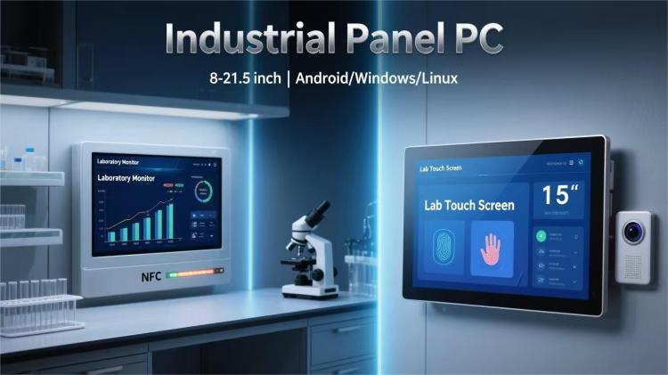 Industrial Panel PC: Elevating Lab Efficiency with Advanced Lab Screens Laboratory Displays