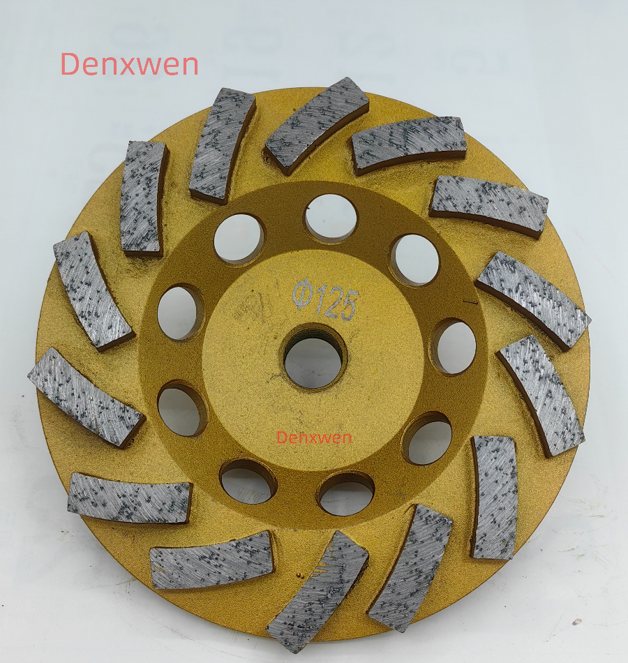 Concrete Turbo Diamond Grinding Cup Wheel 12 Segs Heavy Duty Angle ...
