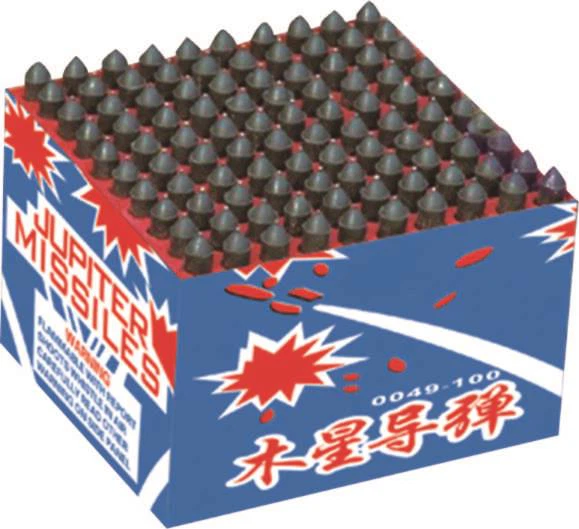 100 Shot Jupiter Missiles Fireworks
