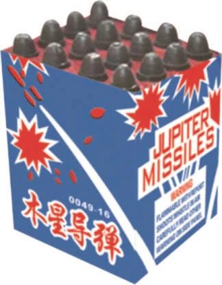 16 Shot Jupiter Missiles Fireworks