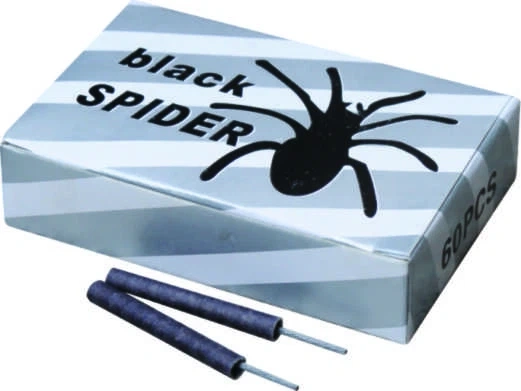 Black Spider With Fuse Firecrackers