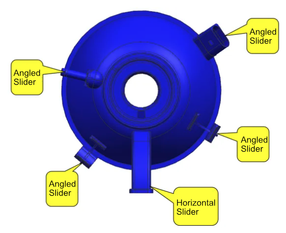Complex Undercuts and Hooks: How to Design the Mold?