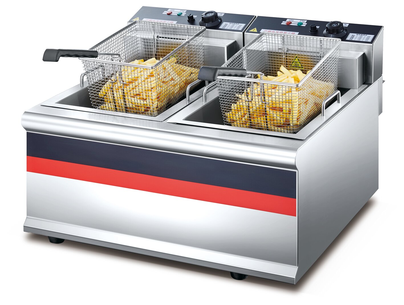 Mechanical version of desktop fryer