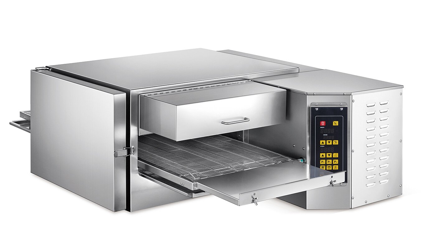 Computer version chain belt oven