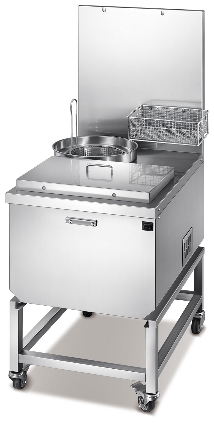 Electric breading table