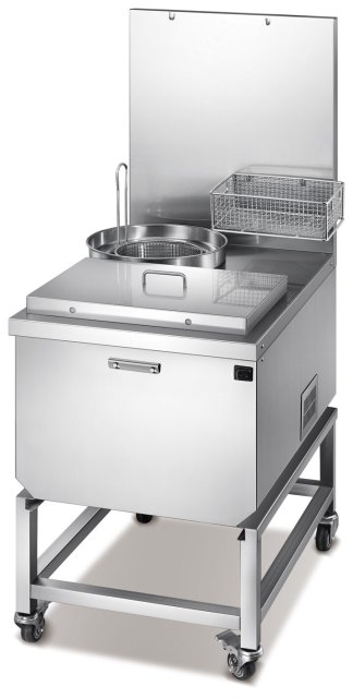 Electric breading table