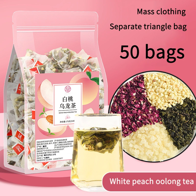 White peach oolong tea quantity vendors large package triangle bag tea ...