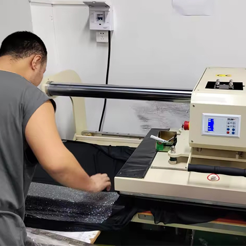 How to attach rhinestones to fabric